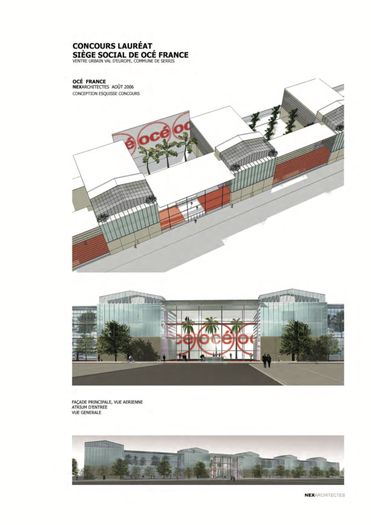 Océ France | Bureaux du Siège Social - Nex Architectes